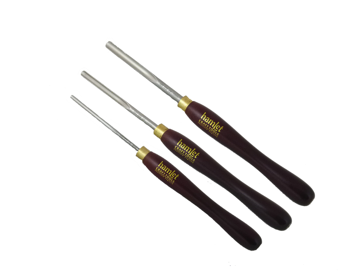Hamlet Standard Spindle Gouges – CreativeTurning
