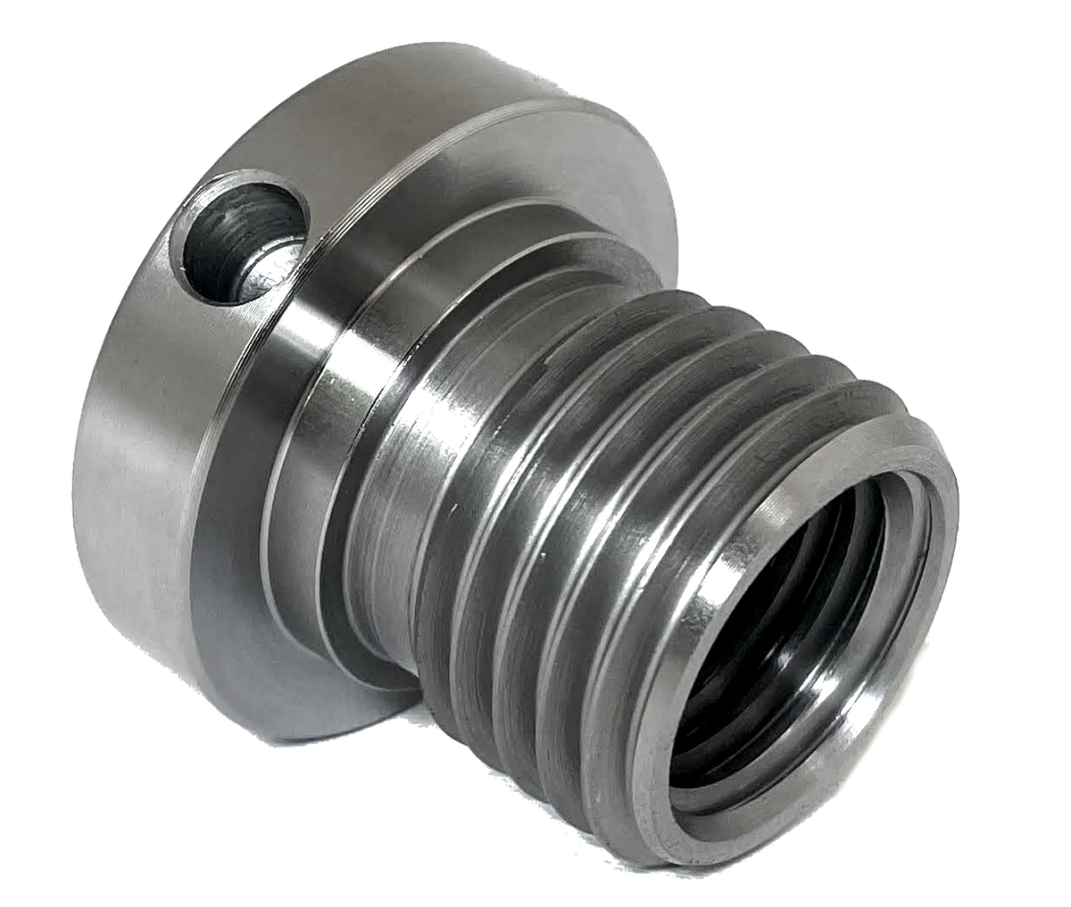 Creative Turning Thread Adaptor, M33x3.5 outside, 1X8TPI inside ...